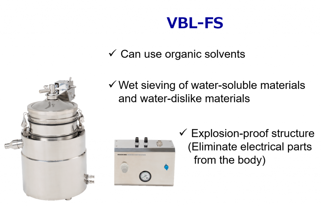 Introducing new wet sieving equipment VBL-FS - Hosokawa Micron Malaysia